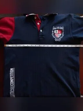 Paul Parker | Shirts | Paul Parker 982 Sailing Team Slim Fit Crest Logo ...